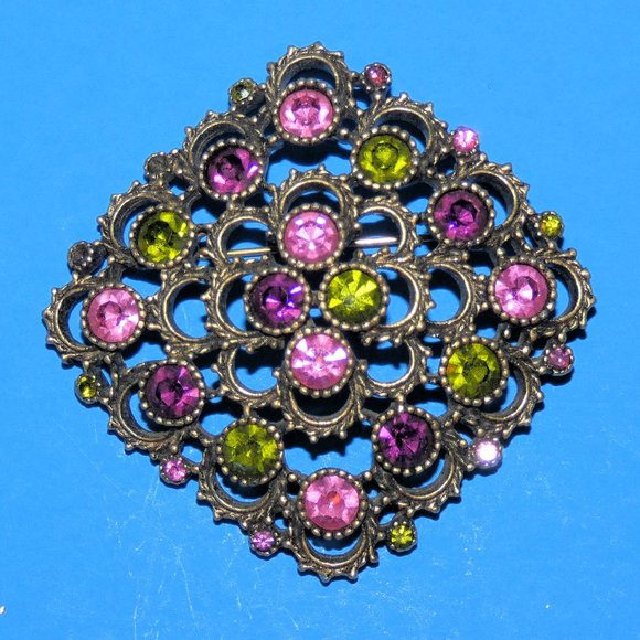 Sarah Coventry | Jewelry | Vintage Signed Sarah Cov Austrian Lights ...